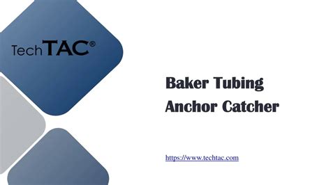 Ppt Baker Tubing Anchor Catcher Powerpoint