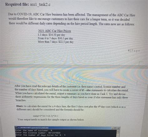 Solved How Would I Write This Up As A Modular Cc Program