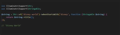 Shrikrushna Avhad on LinkedIn: Laravel interesting string manipulation function "whenStartsWith ...