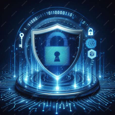 Premium Photo 3d Representation Of A Cyber Security Digital Security Encryption Programming