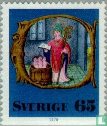 Mittelalterliche Buchmalerei 65 1976 Schweden Lastdodo