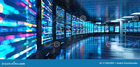 An Image Of Multiple Monitors Showing A Programming Language Program With A System Monitoring