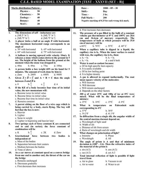 Medical Entrance Exam Question Papers With Answers Pdf In Nepal At