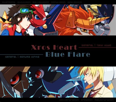 Aonuma Kiriha Ballistamon Beelzebumon Digimon Xros Wars