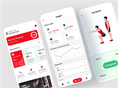 Fitness App With Integrated Ai By Asiq M For Netro Systems On Dribbble