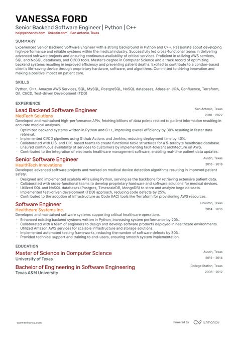 10 Devsecops Engineer Resume Examples And Guide For 2025