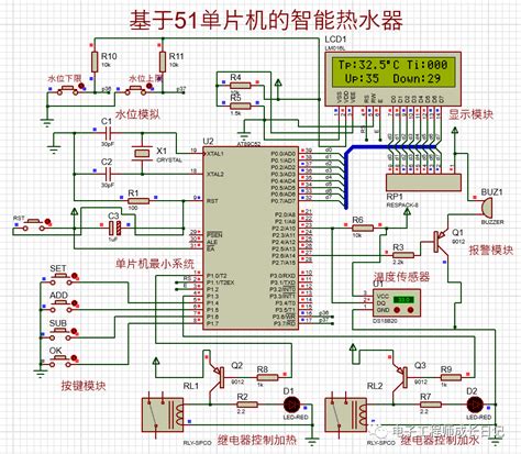 基于51单片机智能热水器控制系统51单片机stc89c52rc烧水壶 Csdn博客