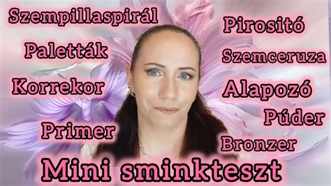 Mini Sminkteszt Catrice Highligher Mac Rúzs Youtube