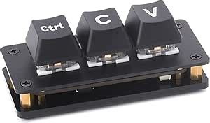 Amazon Com GMBYLBY Portable 3 Key Keypad Ctrl C V Keyboard Copy Pastes