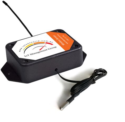 Temperature Sensor Plus With M Probe Membrane Switch AA Battery Lithium MHz IoT Sensorid