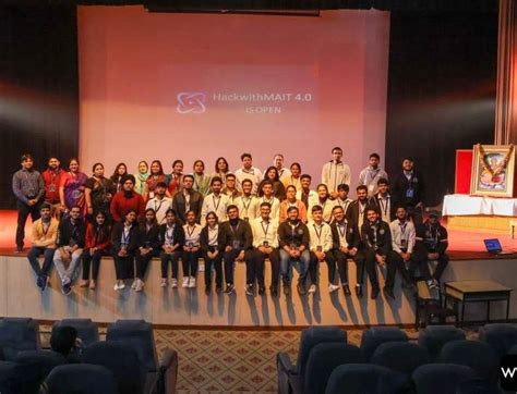Hackwithmait 4 0 Organized At Maharaja Agrasen Institute Of Technology Rohini New Delhi A Two