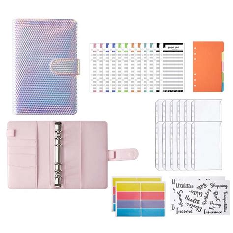 Xx9a A6 Binder Planner Set With Binder Pockets Bud Grandado
