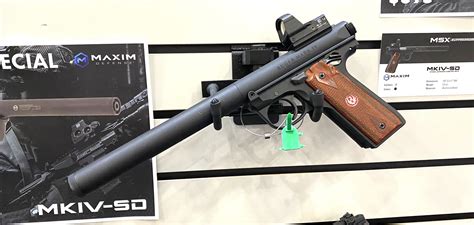 Integrally Suppressed Pistol 22