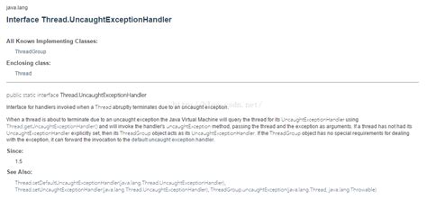 【并发编程】javalangthreaduncaughtexceptionhandlerautojspro New Javalang