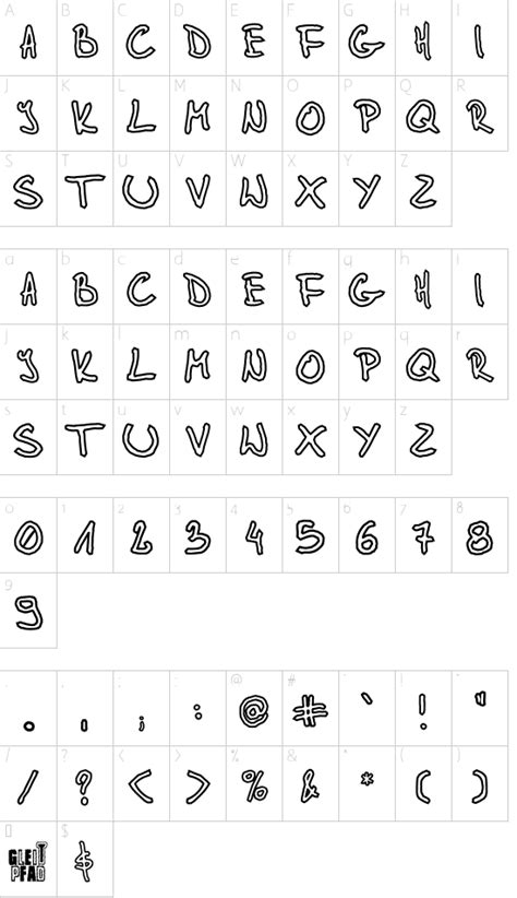 Glidepath Font Details