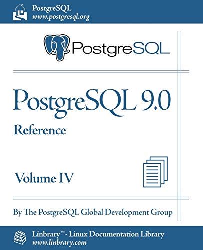 Amazon Postgresql 90 Official Documentation Volume Iv Reference