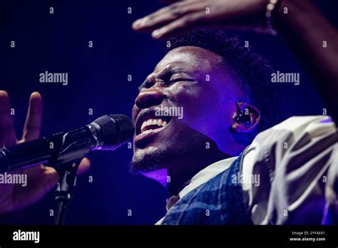 Amsterdam Singer Claude During A Performance In Paradiso The Young