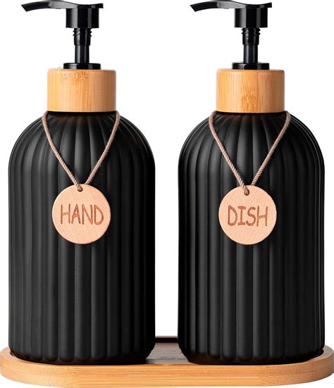 Eulnars Dish Soap Dispenser And Hand Soap Dispenser For