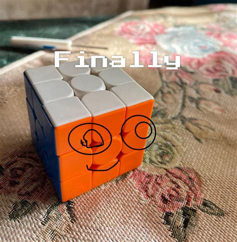 Pov You Put Your Cube Down After A Long Cubing Session R Rubiks Cubes