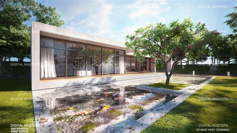 Exterior Lighting Rendering 3d Max Vray Training Animation Graphic Exterior Lighting Rendering 3d Max Vray Training Animation Graphic