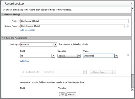Visual Workflow How To Pass Parameter To Flow Launched From Quick Action Salesforce Stack