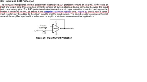 Tlv6001 Output Current At Output Short Circuit Condition Amplifiers