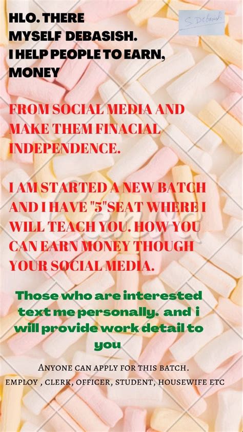 S Debasish On Linkedin Hiring Money Batchstart Finacialfreedom