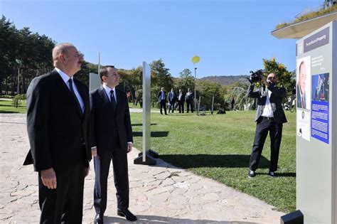 ირაკლი ღარიბაშვილმა და ილჰამ ალიევმა ჰეიდარ ალიევის 100 წლის