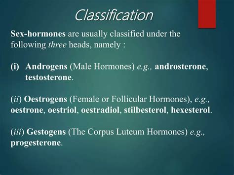 Testosterone Hormone Medicinal Chemistry Pptx