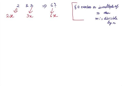 SOLVED If A Number Is Divisible By And By Why Is It Also Divisible By