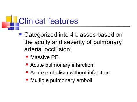 Pulmonary Embolism Diagnosis And Management Ppt