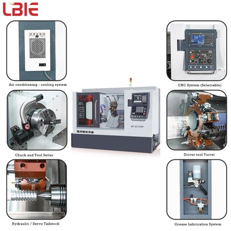 Turret Metal Cnc Lathe Milling Machine Machine With Y Axis And