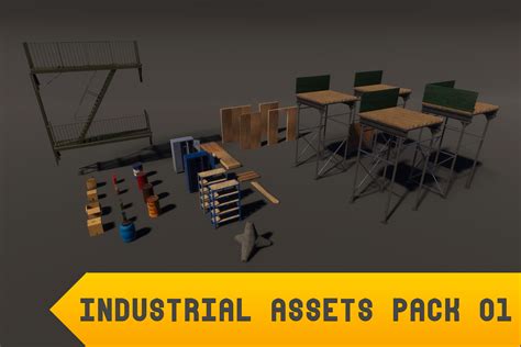 Industrial Assets Pack D Industrial Unity Asset Store