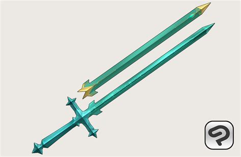 Clip 3d 핸드페인팅 판타지 검5