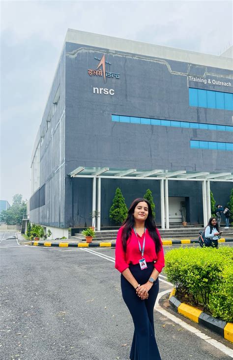 Agrima Tripathi On Linkedin Isro Nrsc Spaceexploration Innovation Hyderabaddiaries