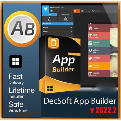App Builder 2022 2 For Windows 64bit Latest Feb 2022 Shopee Malaysia