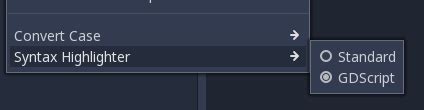 Syntax Highlighter Setting Not Saved Issue Godotengine Godot GitHub