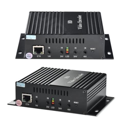 Low Cost Cctv Ip Converter Analog To Ip Camera Encoder 4 Chs Sd Av Cvbs