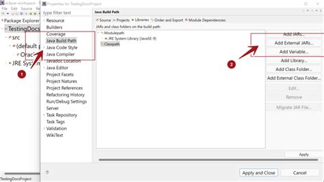 Configure JDBC Driver In Java Project TestingDocs Com