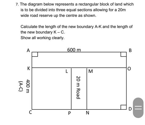 Solved 7 The Diagram Below Represents A Rectangular Block Chegg Com