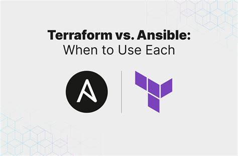difference between terraform and ansible