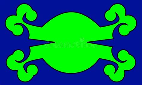 Abstract Blue And Green Color Background For Wallpaper Or Banner Stock Illustration