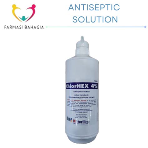 Exp 82026 Steriline Chlorhex 4 Antiseptic Solution 1 Litre