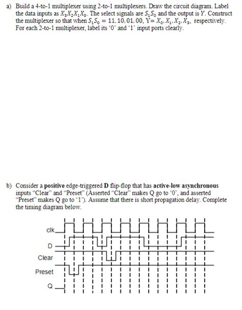 solved a ﻿build a 4 to 1 ﻿multiplexer using 2 to 1