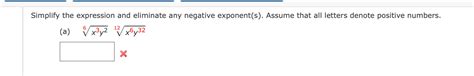 [solved] simplify the expression and eliminate any negati