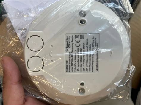 Schneider Pir Motion Sensor Argus Single Load Slim Pir 360 Deg At