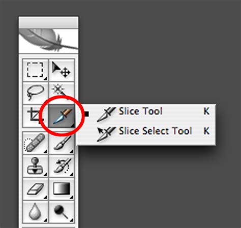 Photoshop Toturials Slice Tool In Photoshop