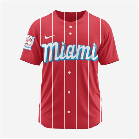 Mlb Miami Marlins Personalized 2024 City Connect Baseball Jersey Design