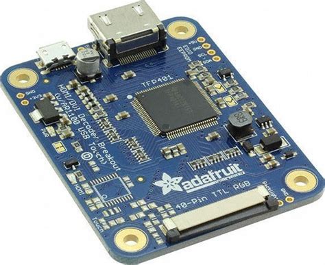 Adafruit Tfp401 Hdmi Dvi Decoder To 40 Pin Ttl Wit Breakout Board για