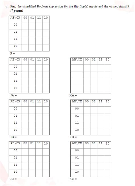 Solved QUESTION POINTS SEQUENTIAL CIRCUIT DESIGN Chegg